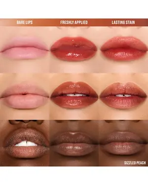 MAC COSMETICS Lustreglass Stainglass Lip Tint - Sizzled Peach