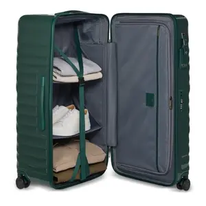 Tumi Large Trunk Checked Spinner Suitcase
