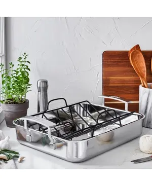 DEMEYERE Industry 5 Stainless Steel Roasting Pan, 15.75