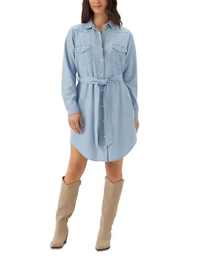 Karen Kane Western Belted Shirtdress