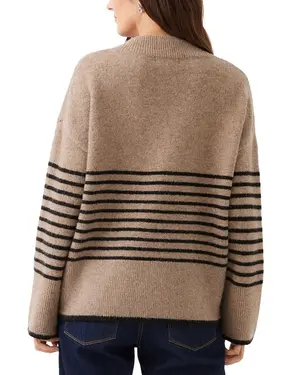 Karen Kane Printed V-neck Sweater