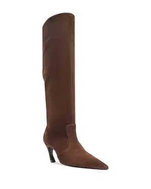 Women's Brown Pointed Toe Boots