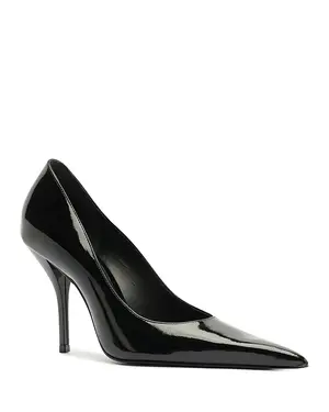 Schutz Miranda Patent Leather High Heel Pumps - Black