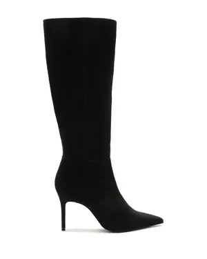 Schutz Mikki Up Nubuck Knee High Boots
