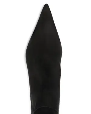 Schutz Mikki Up Nubuck Knee High Boots