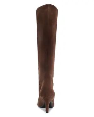 Schutz Lexi Suede Pointed Toe Boots