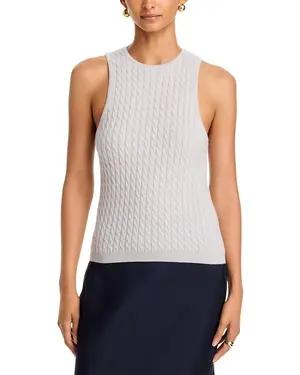 LISA YANG Cashmere Tank Top - Seashell