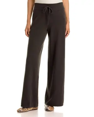 LISA YANG Sofi Cashmere Trousers - Dark Fern