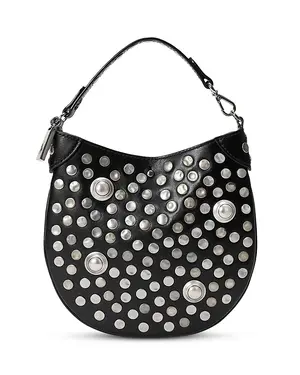 Polo Ralph Lauren Polo Id Studded Leather Pouch - Black