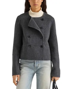 Proenza Schouler White Label Courtney Double Breasted Jacket