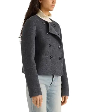 Proenza Schouler White Label Courtney Double Breasted Jacket