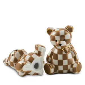 MACKENZIE-CHILDS Bear Salt & Pepper Set