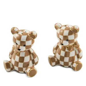 MACKENZIE-CHILDS Bear Salt & Pepper Set