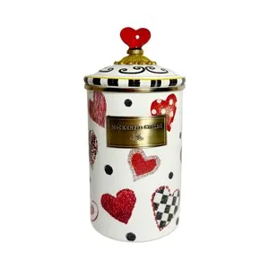 MACKENZIE-CHILDS Love Large Canister