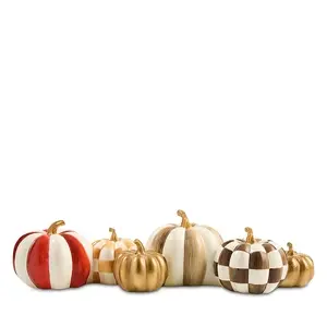 MACKENZIE-CHILDS Harvest Glow Pumpkin Cluster - Multi