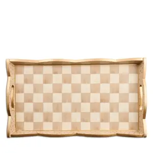 MACKENZIE-CHILDS Check Breakfast Tray