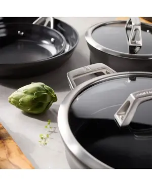ZWILLING Motion Ceramic Aluminum Hard Anodized Cookware, Set Of 10