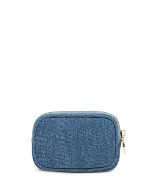 Stoney Clover Lane Liberty Fabric Airplane Patch Micro Pouch