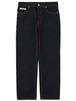 Moschino Patch Jeans - Blue