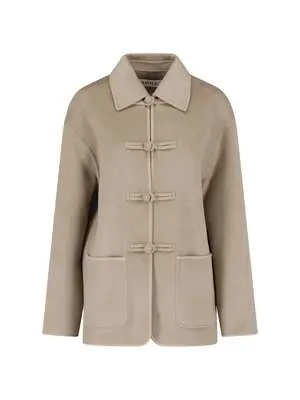 RÓHE Wool Cashmere Toggle Jacket