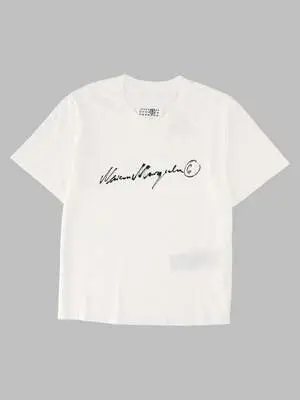 MAISON MARGIELA Logo Graphic Cotton T-shirt