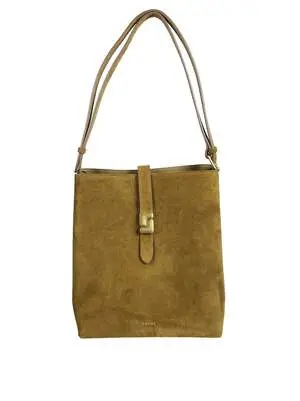 Soeur Suede Shoulder Bag