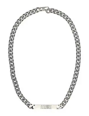 MAISON MARGIELA Curb Chain Necklace - Argento