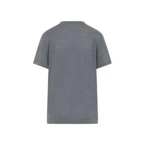 Co Cashmere Crewneck T-shirt - Grey