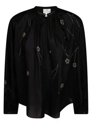 FORTE_FORTE Forte Forte Women's Embroidered Sail Bohemian Shirt