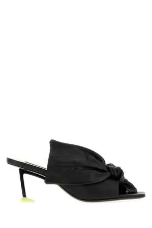 Givenchy Leather Sandal With 6.5 Cm Heel