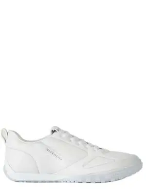 Givenchy Paris Signature Mini Debossed Leather Sneakers