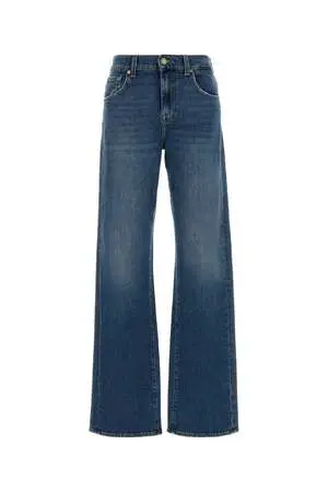 Seven For All Mankind No Brand Allowed; Stretch Denim Tess Jeans - Blue