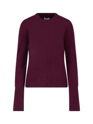 SA SU PHI Cozy Knit Sweater For - Red