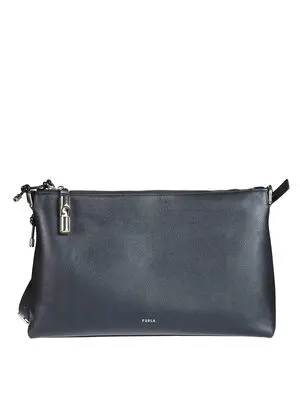 Furla FURLA Debby Mini Soft Shoulder Handbag Nero