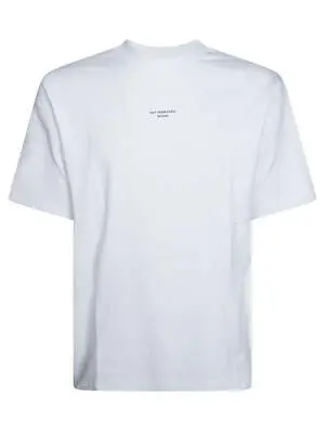 Drole De Monsieur Classic Slogan T-shirt - Bianco