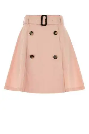 Burberry Cotton Skirt - Pink