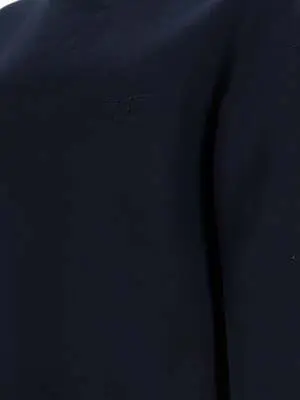 JW Anderson Embroidered Cotton Sweatshirt - Blue