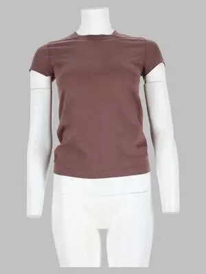 Rick Owens Fitted Short Sleeve Crewneck T-shirt
