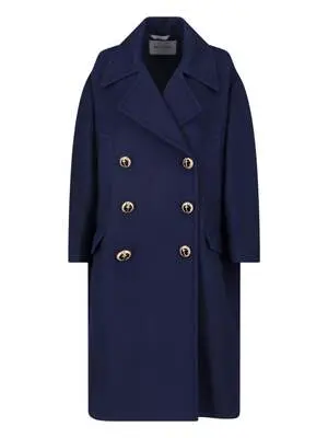 Balenciaga Double-breasted Wool Coat