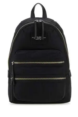Marc Jacobs Biker Large Nylon Backpack - Black