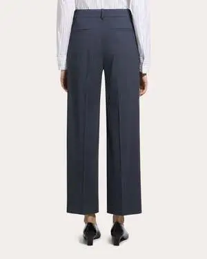 Theory Good Wool Creased Trousers
