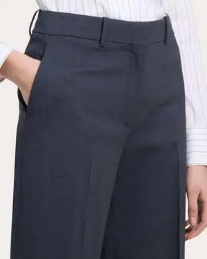 Theory Good Wool Creased Trousers