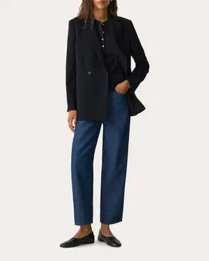 Theory Admiral Crepe Relaxed Blazer