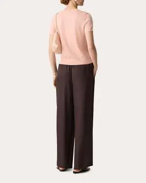 Theory Washed Twill Vented Pull-on Trousers