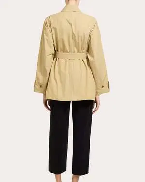 Theory Double-breasted Trench Jacket