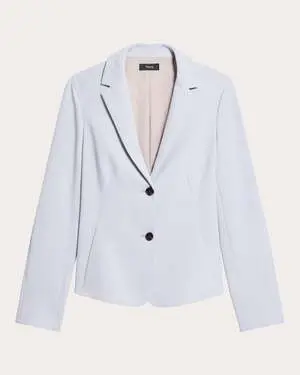 Theory Crepe Shaped Blazer
