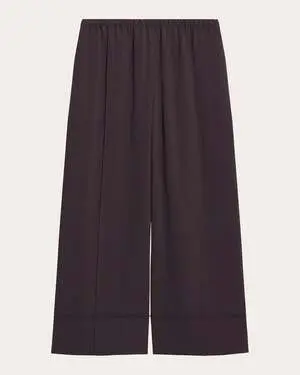 Theory Crepe Pintuck Pull-on Pants