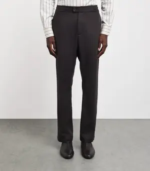 Barena Venezia Cashmere Straight Leg Trousers