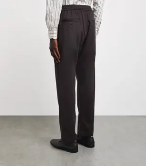 Barena Venezia Cashmere Straight Leg Trousers