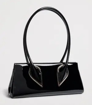 CHRISTIAN LOUBOUTIN Venus Baguette Soft Patent Shoulder Bag